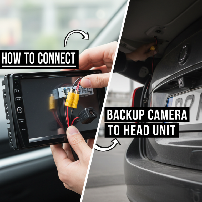 How To Connect Backup Camera To Head Unit: Complete Installation Guide ...