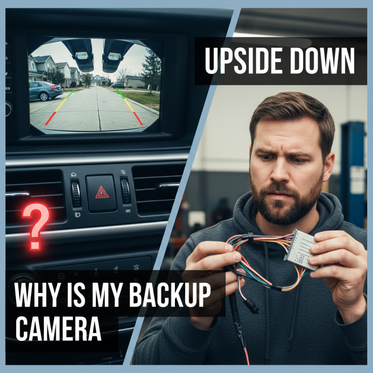 Why Is My Backup Camera Upside Down-Easy Fixes Inside - Auto Stereo Guide