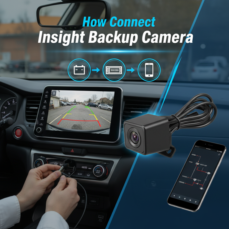 How To Connect Insight Backup Camera: Complete Installation And Setup ...