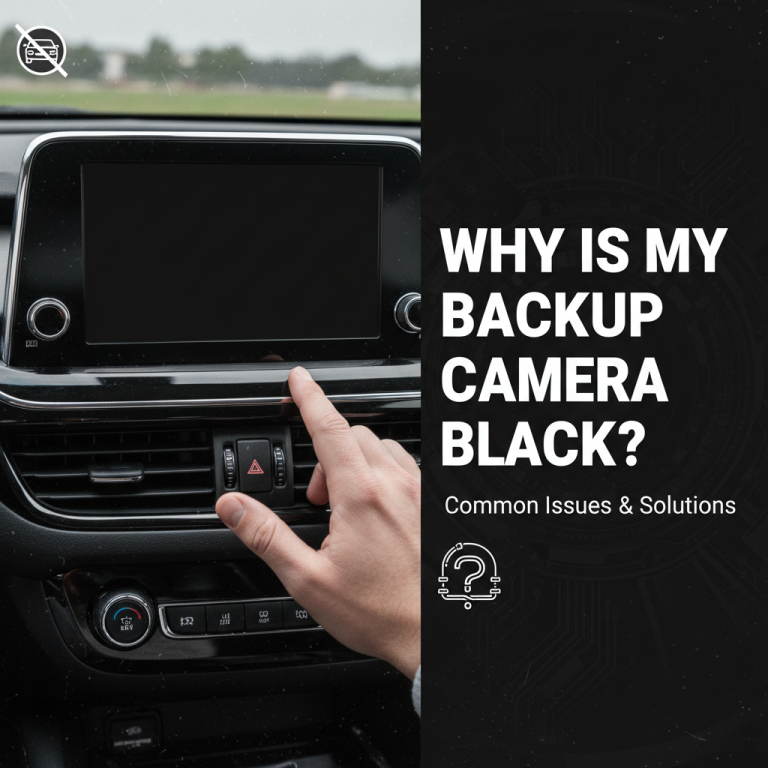 Why Is My Backup Camera Black? Complete Troubleshooting Guide