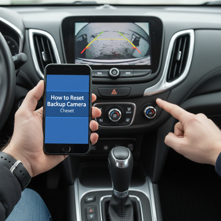 How To Reset Backup Camera On Chevy Equinox: Complete Troubleshooting Guide
