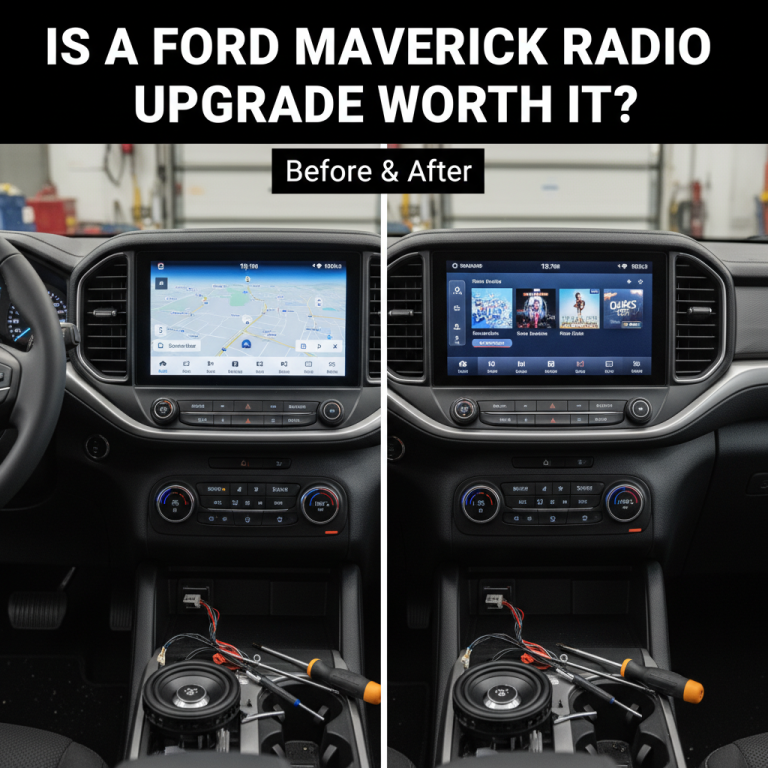 Is A Ford Maverick Radio Upgrade Worth It?